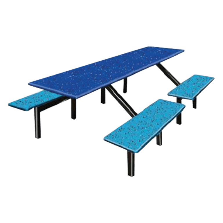4 Seater Canteen Table Set - Inspire Office